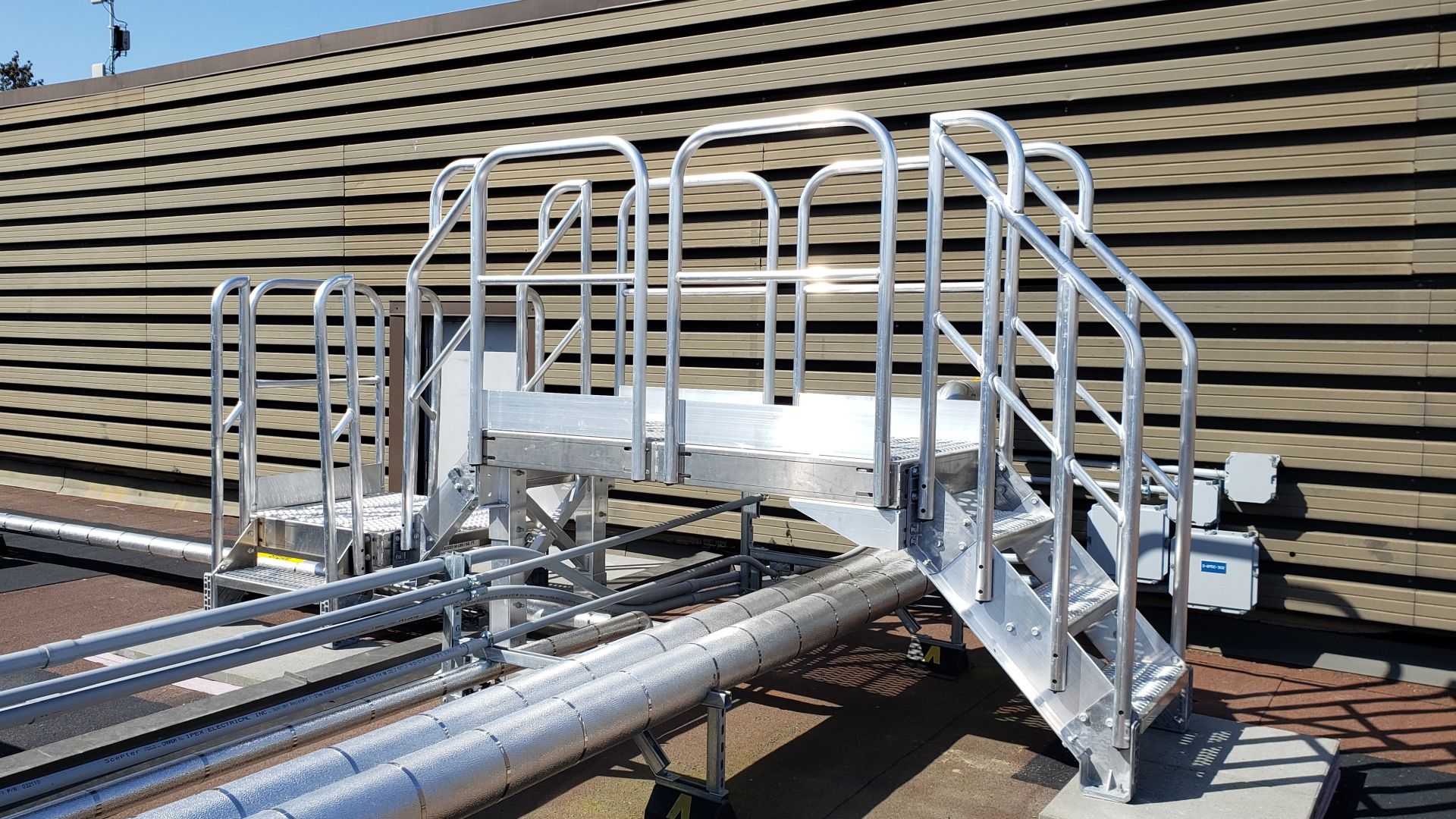 Pipe Crossover Systems: Safe Access Over Industrial Obstacles